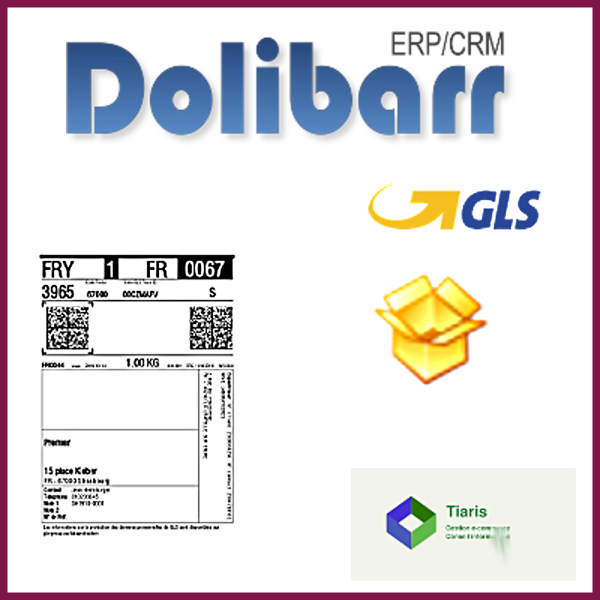 GLS labelling with Dolibarr - Tiaris : Gestion e-commerce de Dolibarr